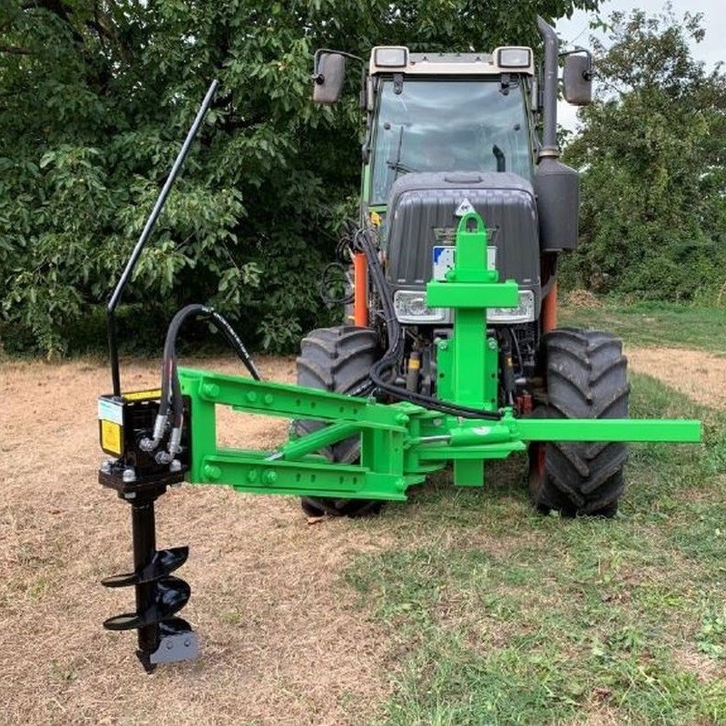 Tariere hydraulique de tracteur